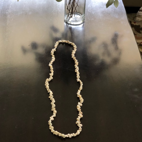 Vintage | Jewelry | Vintage Samoan Shell Long Flapper Necklace | Poshmark